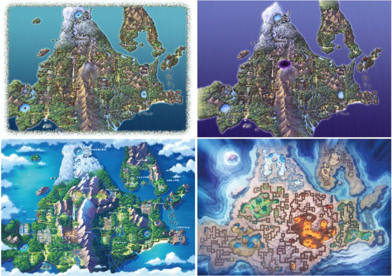 Sinnoh e Hisui: analisi dei nuovi artwork della regione | Johto World
